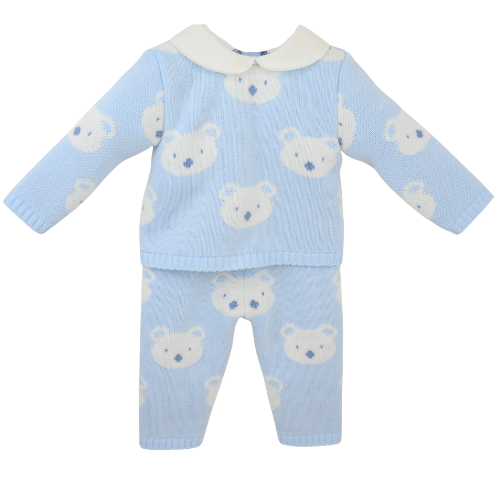 Pex Baby Boys Blue Benny Outfit | Nuvola Childrenswear