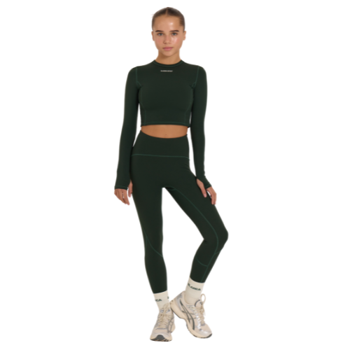 Blanca Sport Girls Green Leggings Set | Nuvola Childrenswear